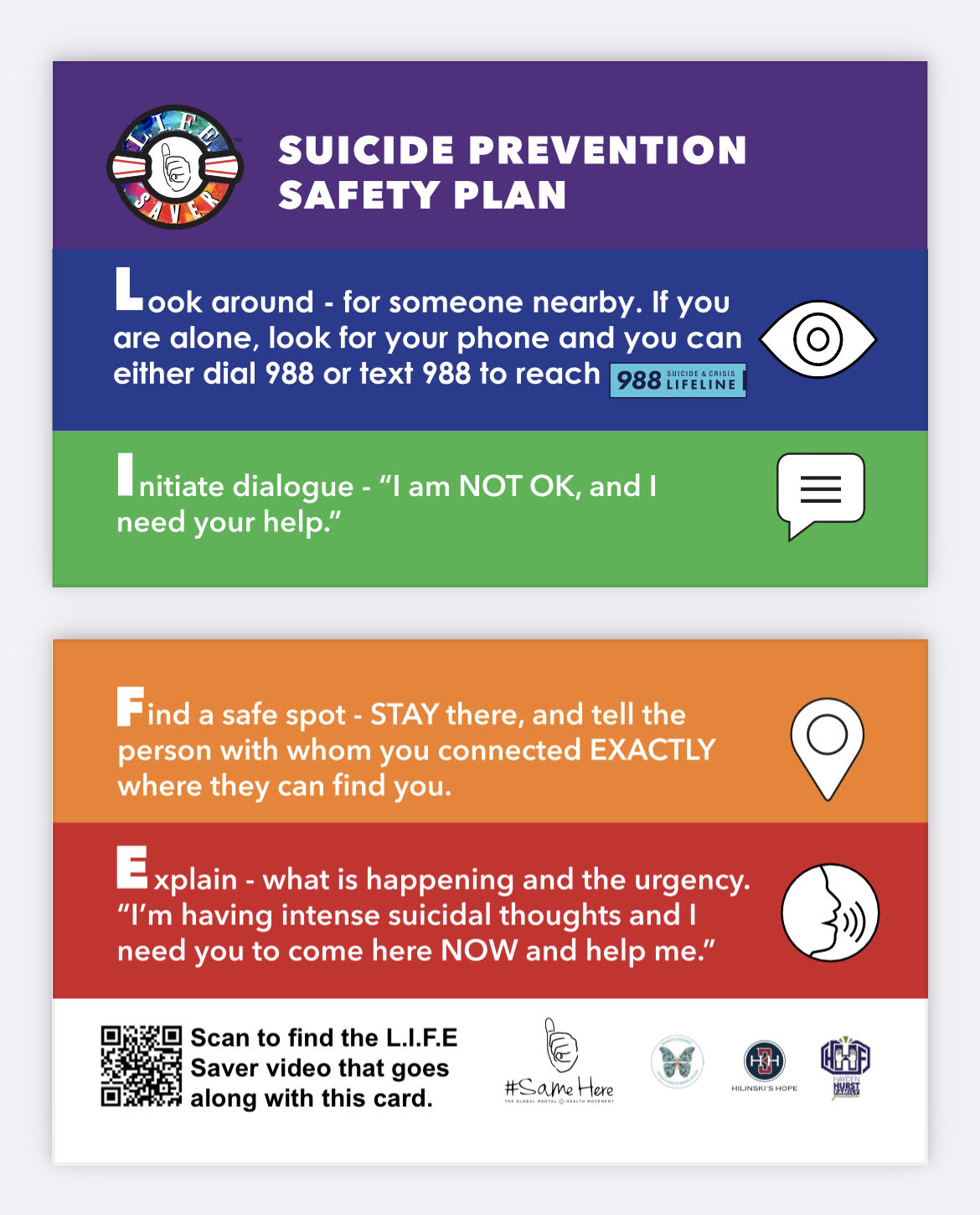 L.I.F.E. Saver | Same Here Global